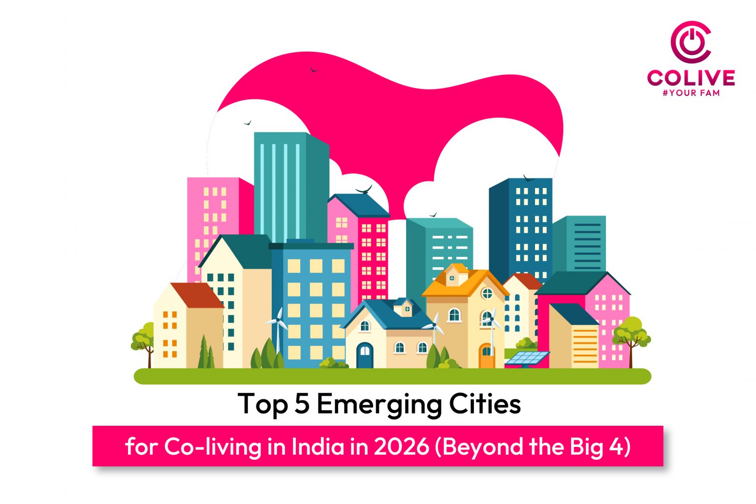 Top 5 Emerging Cities for Co-living in India 2026 | Affordable Co ...